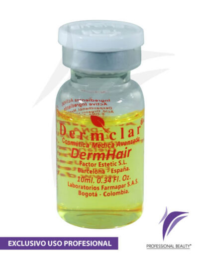 Dermclar Hair Caja x 5 Viales de 10 ml – Dermclar – Professional Beauty